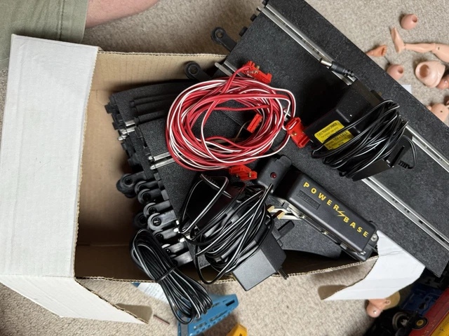 SCALEXTRIC BOXED POWER Track Set £12.99 - PicClick UK
