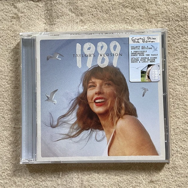 TAYLOR SWIFT 1989 (Taylor's Version) Crystal Skies Blue Deluxe Edition ...