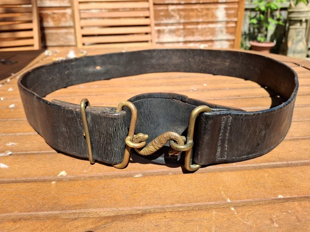 ROYAL IRISH CONSTABULARY Snake Belt RIC RUC £50.00 - PicClick UK