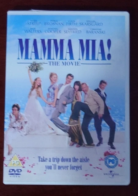 MAMMA MIA!-THE MOVIE[DVD](2012)-MERYL Streep-Pierce Brosnon-Colin Firth ...