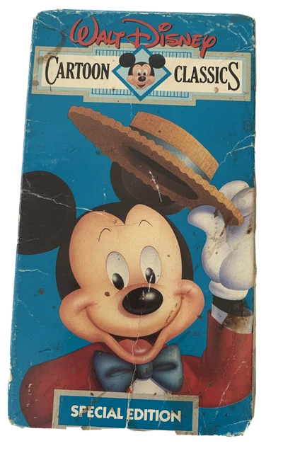 3 VHS WALT Disney Classics Mickey Mouse Heres Mickey - PicClick DE