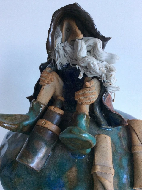 RARE EARLY BERNARD Pearson Clarecraft Wizard Astronomer on Toadstool £ ...