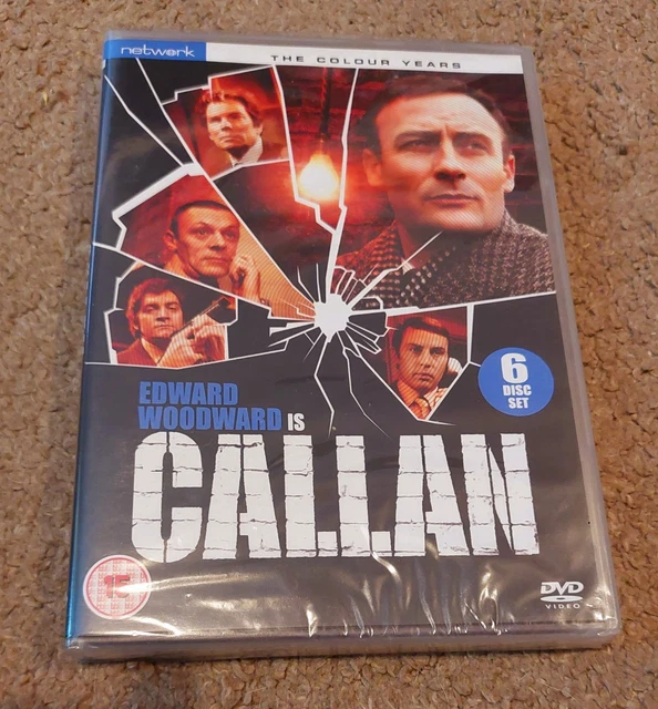 CALLAN THE COLOUR Years Dvd - New Sealed Edward Woodward £23.60 ...