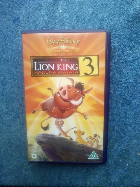 THE LION KING 3,Hakuna Matata, Vhs Video Brand New Sealed Video Tape ...