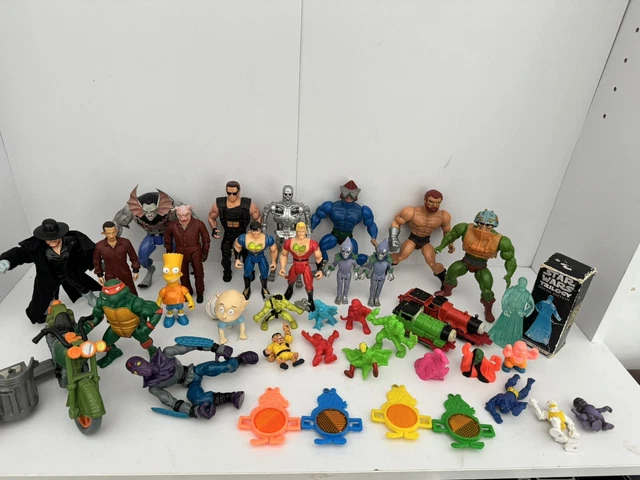 LARGE 1980S/90S TOY Bundle - Tmnt, He-man, Monster In My Pocket ...