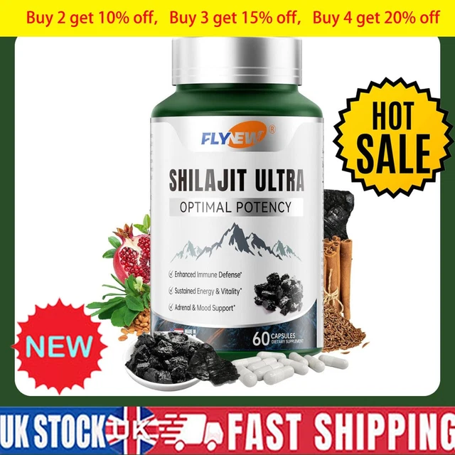 SHILAJIT ULTRA OPTIMAL Potency, Shilajit Extract with L-Arginine, Pure ...