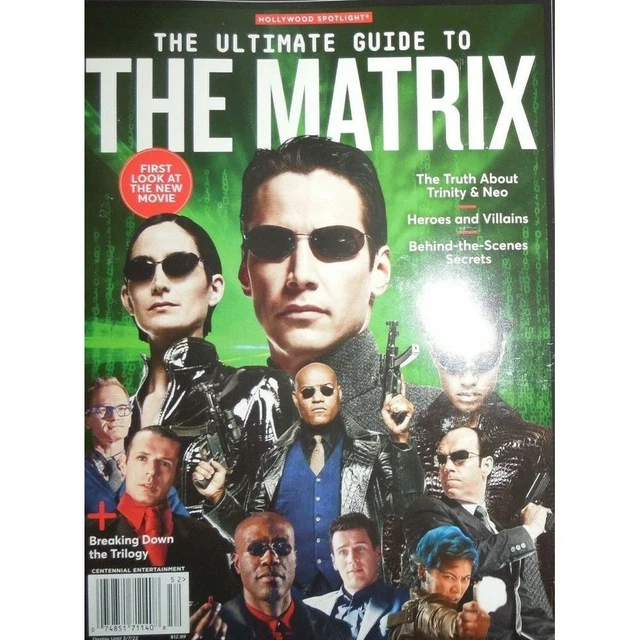 MATRIX ULTIMATE GUIDE BREAKING DOWN TRILOGY keanu reeves MONICA BELLUCCI neo £7.51 - PicClick UK