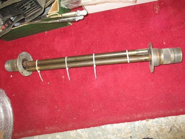 MG MIDGET SPRITE wire wheel halfshafts pair good splines £140.00 ...