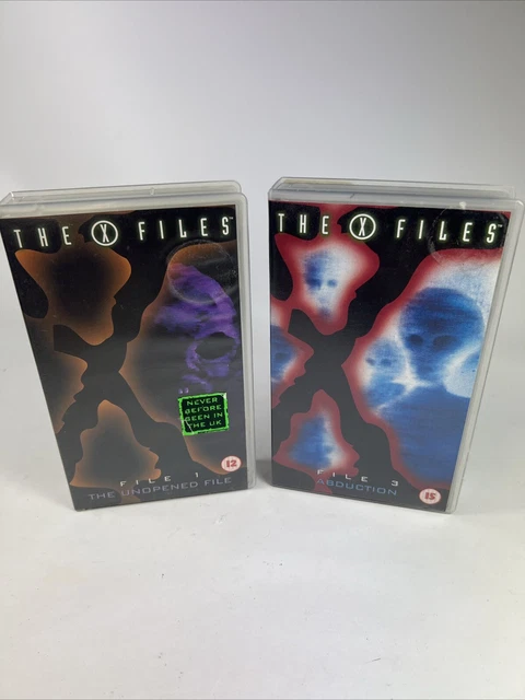 THE X FILES File 1 And 3 - : The Unopened File Abduction (VHS/SUR, 1996 ...