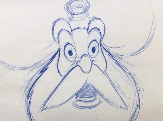 ALADDIN - SULTAN Original Animation Drawing (Walt Disney,1992). EUR 110 ...