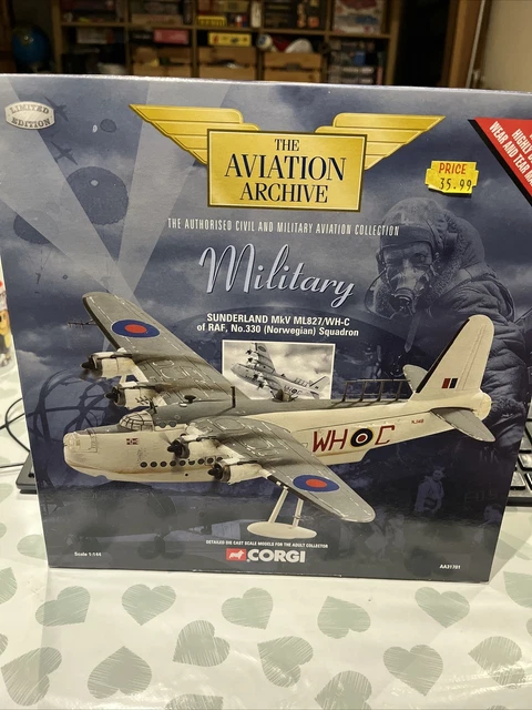 Corgi Aviation Archive Aa31701 Sunderland Mkv Ml827wh C 1144 Scale