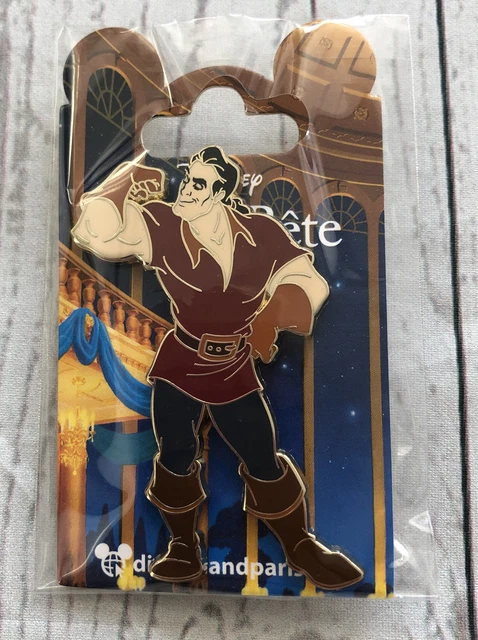 DISNEY BEAUTY AND the Beast Gaston Pin DLP Disneyland Resort Paris New ...