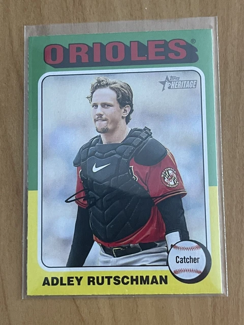 ADLEY RUTSCHMAN 2024 Topps Heritage #188 Orioles de Baltimore EUR 1,82 ...