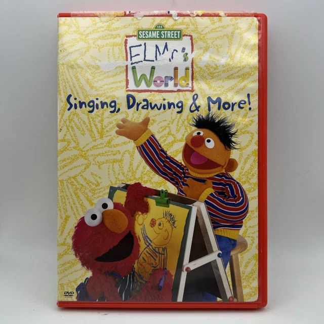 ELMO'S WORLD: SINGING, Drawing & More! (VHS, 2000) No Case $7.50 ...