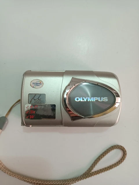 OLYMPUS U DIGITAL Camera mju: 410 Silver Working £21.00 - PicClick UK