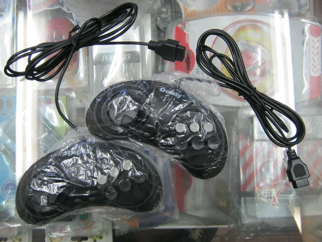 FAMICOM FAMICLONE DENDY 9 pin or 15 pin controller Joystick compatible ...