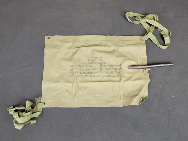 WW2 USMC 1944 Flotation Bladder £47.02 - PicClick UK