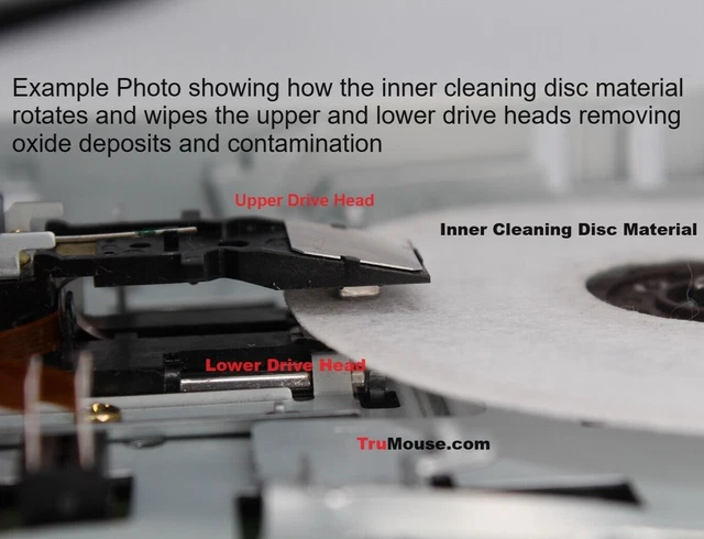 3.5 FLOPPY DISK Cleaner - Cleaning disc Amiga - Atari - Acorn - PC Head ...