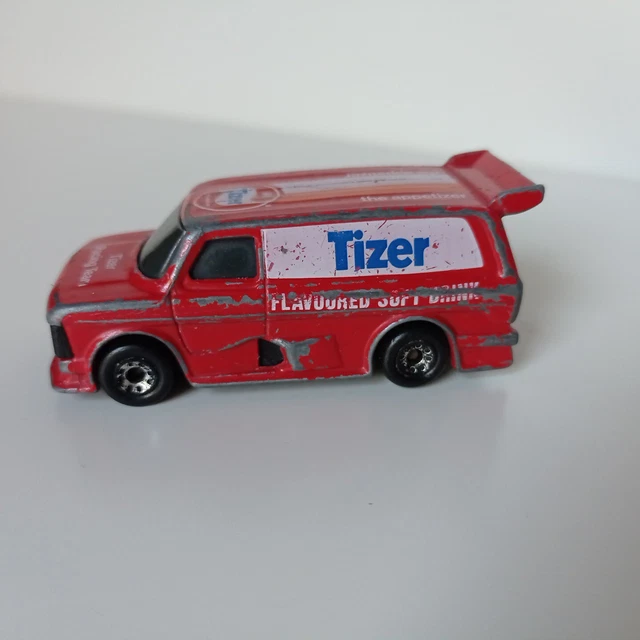 MATCHBOX FORD SUPERVAN II Van Red Tizer Toy Model £12.99 - PicClick UK