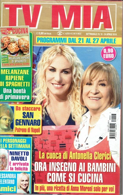 TV MIA 2018/16=CLERICI Anna Moroni=Neva Leoni=Ninetto Davoli=David Coco ...