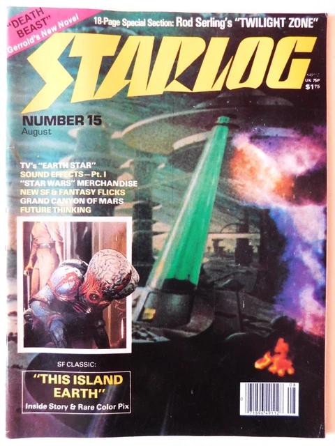 STARLOG MAGAZINE N° 15 EUR 15,00 - PicClick FR