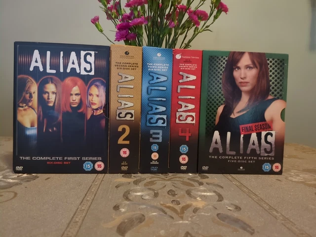 ALIAS COMPLETE SERIES DVD Set, Seasons 1-5. Region UK DVDs. Free Post ...