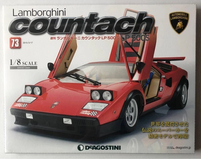 VOL.73 DE AGOSTINI Weekly Lamborghini Countach Lp 500S / Deagostini EUR 68,48 - PicClick DE