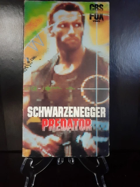 PREDATOR (VHS, CBS, FOX, Arnold Schwarzenegger, Action Cult, 1988) $10. ...