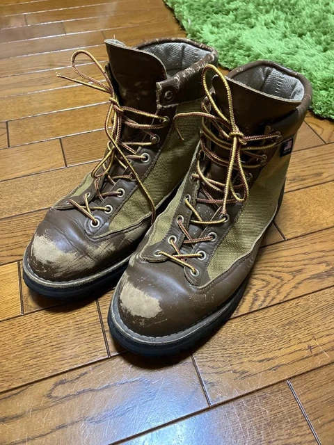 DANNER MEN'S LIGHT GORE-TEX Boots Brown Size 9 US Durable Outdoor £228. ...