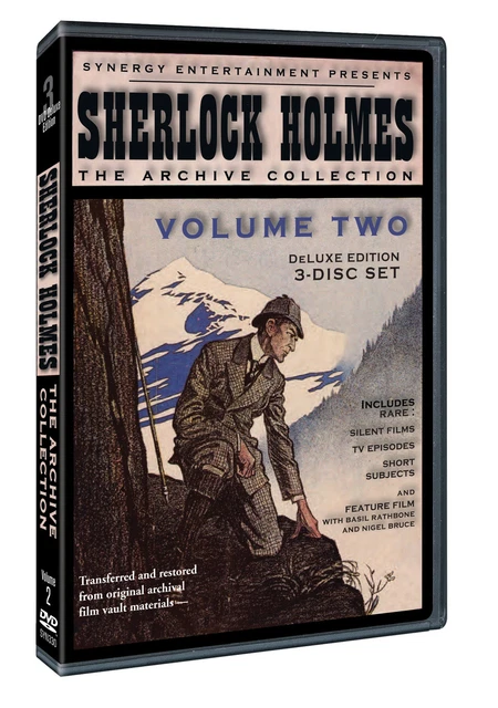 SHERLOCK HOLMES: THE Archive Collection Vol. 2 (DVD) Arthur Wotner (US ...