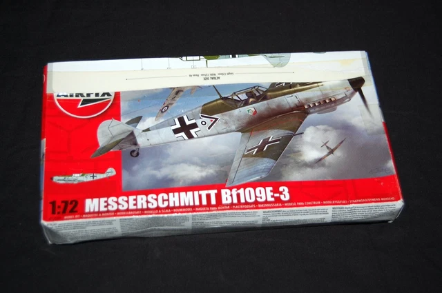 AIRFIX 1/72 SCALE Messerschmitt Bf 109 E-3 Model Kit Ex Starter Set £4.20 - PicClick UK
