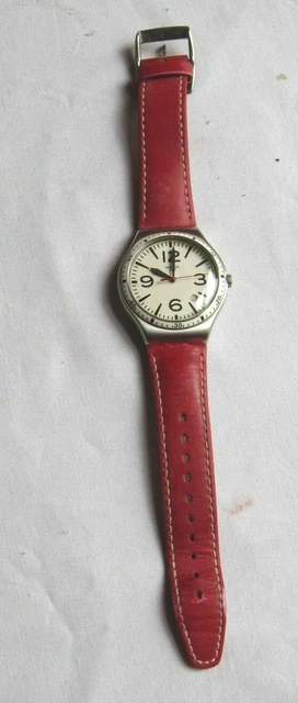 SWATCH WATCH DATE swiss made water resistant patented SR626SW V8 EUR 41 ...