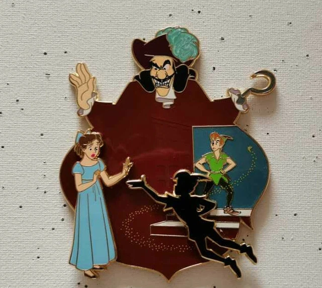 PETER PAN ALLURE Hook Wendy Peter Pan Disney Fantasy Pin £78.00 ...