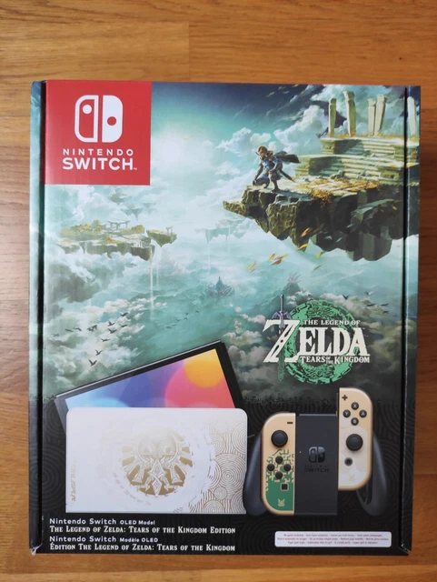 CONSOLE NINTENDO SWITCH OLED édition Collector Zelda Tears of the ...