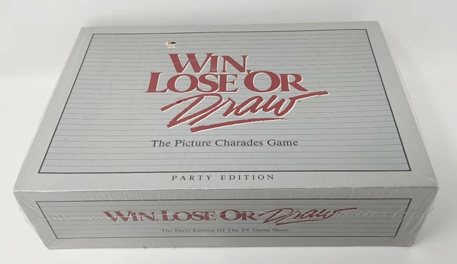 WIN LOSE OR Draw The Picture Charades Game Party Edition NEW SEALED ...