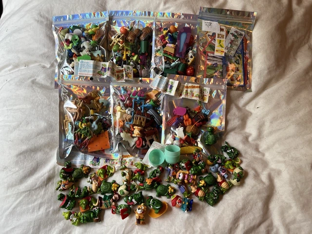 Massive Collection Of Kinder Egg Surprise Toys Vintage Collectable 90s