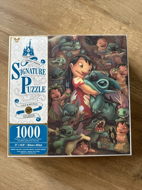 DISNEY PARKS SIGNATURE Puzzle Lilo and Stitch 20th Anniversary 1000 ...