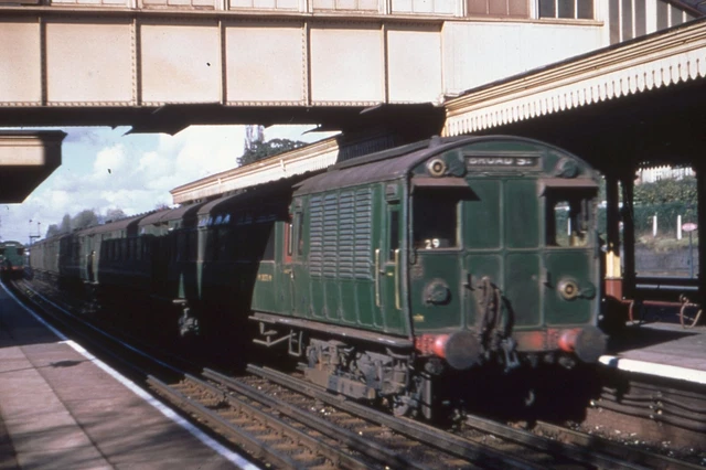TRANSPORT RAILWAY COLOUR Rail Slide Oerlikon Stock Hatch End 1959 £3.55 ...