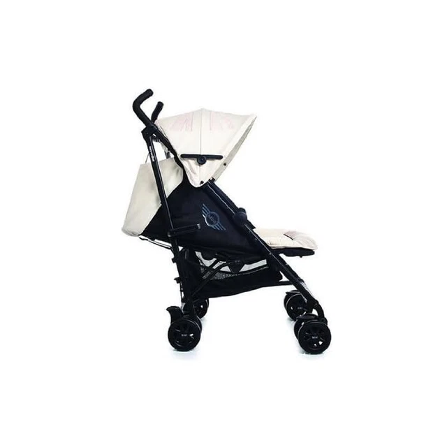 EASY WALKER MINI Cooper Stroller Pushchair Buggy Pepper White Jack £170 ...