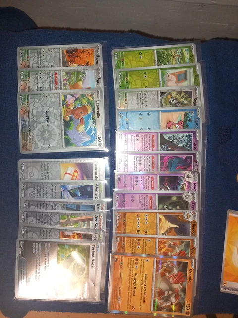 LOT DE CARTE Pokémon Évolution Prismatique Ev8.5 Full Reverse/Holo Neuves Fr EUR 12,90 - PicClick FR