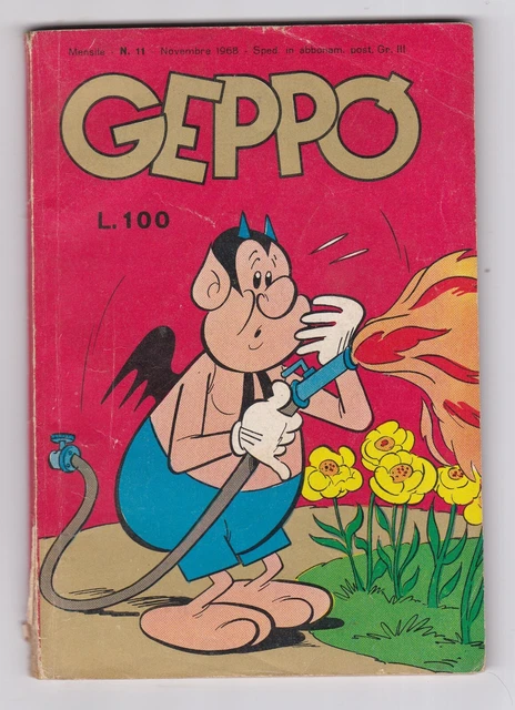LIBRO FUMETTO GEPPO N.11 1968 Bianconi SCG1 EUR 12,99 - PicClick IT