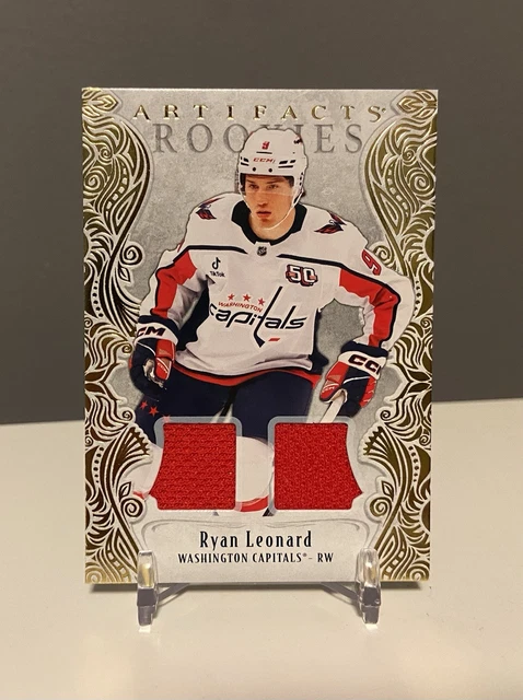 2025-26 UD ARTIFACTS Ryan Leonard Gold Materials Rookie 147/499 $45.00 - PicClick CA