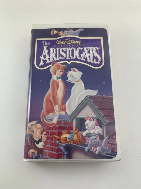 THE ARISTOCATS (VHS, 1996) Walt Disney Masterpiece Collection Clamshell Case £3.68 - PicClick UK