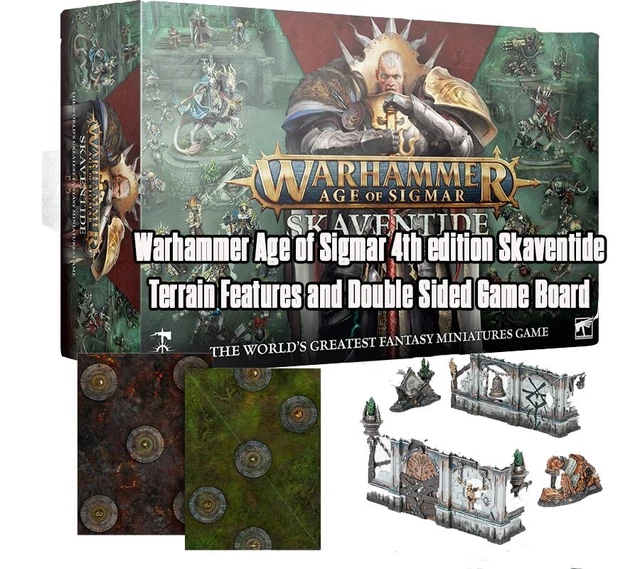 WARHAMMER AGE OF Sigmar : Skaventide Terrain and Gameboard *Précommande ...