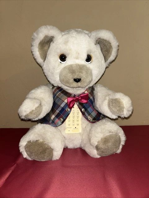 TELECONCEPTS KC BEARIFONE II Animated Talking Teddy Bear Landline ...