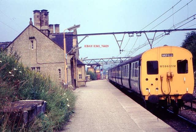 ORIGINAL 35MM SLIDE: Class 506 EMU @ Hadfield 1981 £0.99 - PicClick UK
