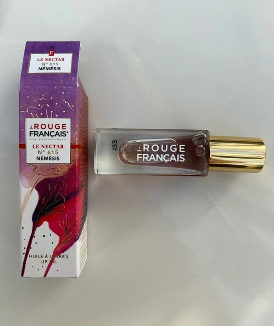 LE ROUGE FRANÇAIS. VEGAN LE NECTAR No. 615 NEMESIS TINTED LIP OIL. 5 ML ...