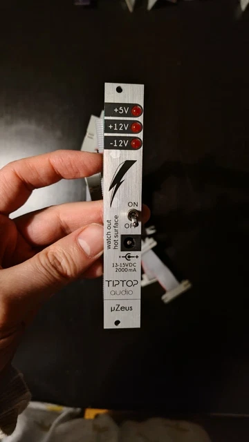 TIPTOP AUDIO UZEUS (μZEUS, micro Zeus) Eurorack power supply PSU (UK) £ ...