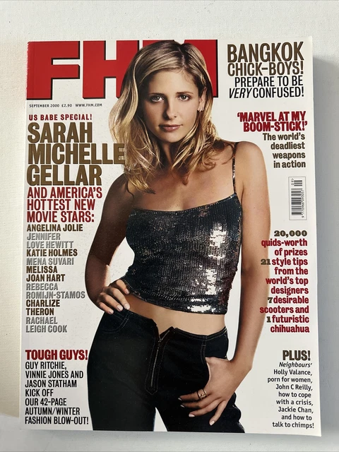 FHM MAG SEPT 2000 #128 - Holly Valance, Sarah Michelle Gellar, Jackie ...