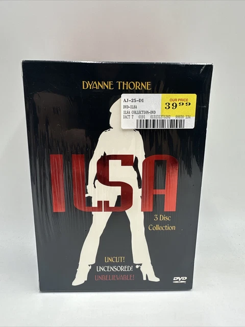 ILSA TRILOGY 3 Disc Collection DVD Dyanne Thorne The Wicked Warden She ...